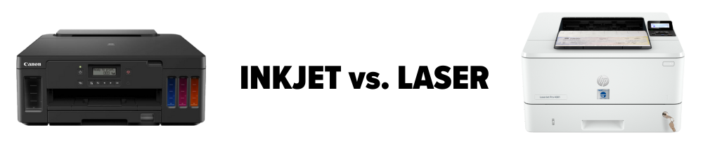 Laser vs Inkjet Printers: What's the Difference?